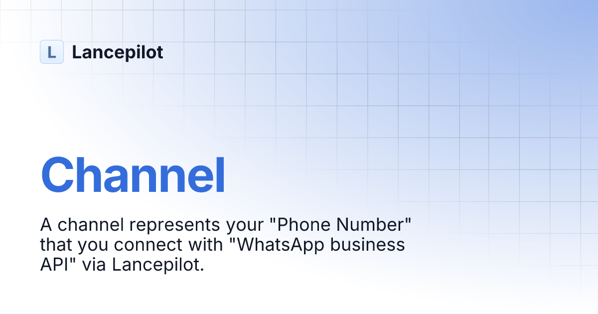 Channel | Lancepilot